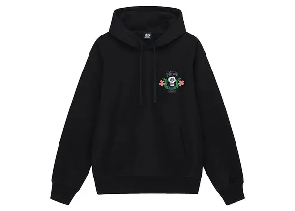 StÜssy Skull Crest Hoodie - Black
