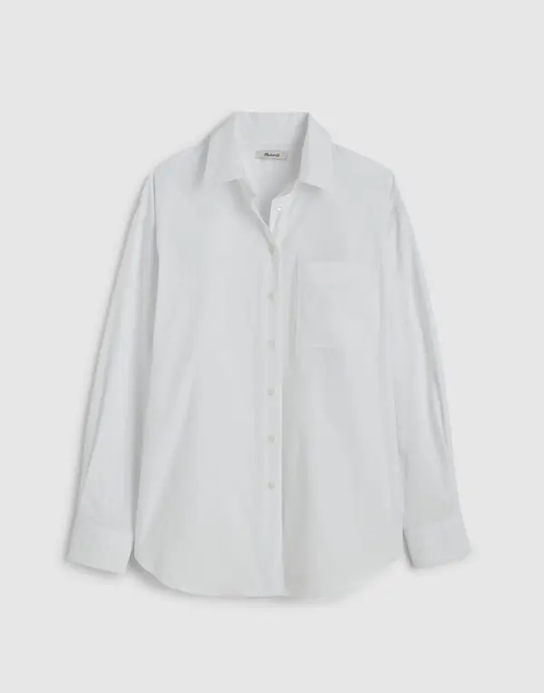 Madewell Oversized Oxford Cotton Button-up Shirt