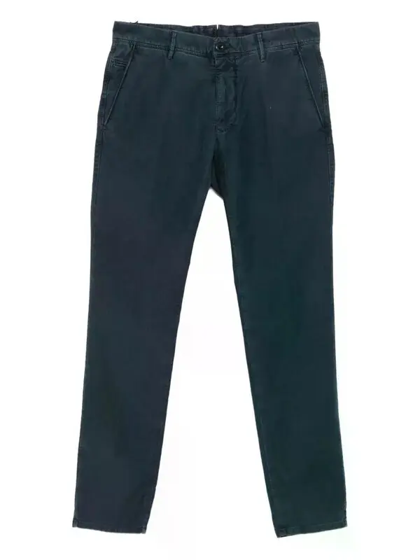Incotex Cotton Trousers With Pockets