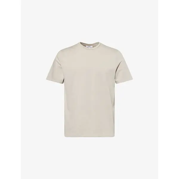 ARNE Essential Slim-fit Cotton-jersey T-shirt - Stone