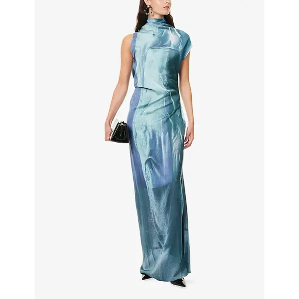 JeanPaul GAULTIER Water long dress Jean paul gaultier 'water