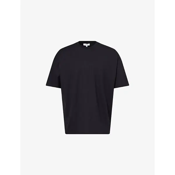 ARNE Essential Relaxed-fit Cotton-jersey T-shirt - Black