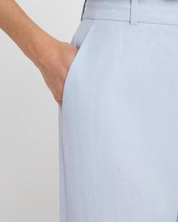 ARGENT Soho Straight-leg Linen Twill Trousers