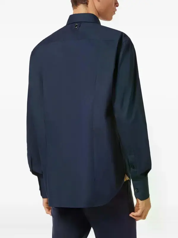 BILLIONAIRE Cotton-blend Shirt - Blue