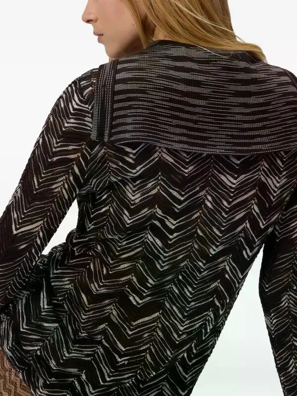 Missoni Knitted Polo Top