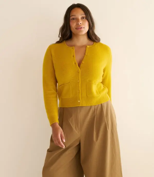 DÔEN Freya Cardigan - Citrine