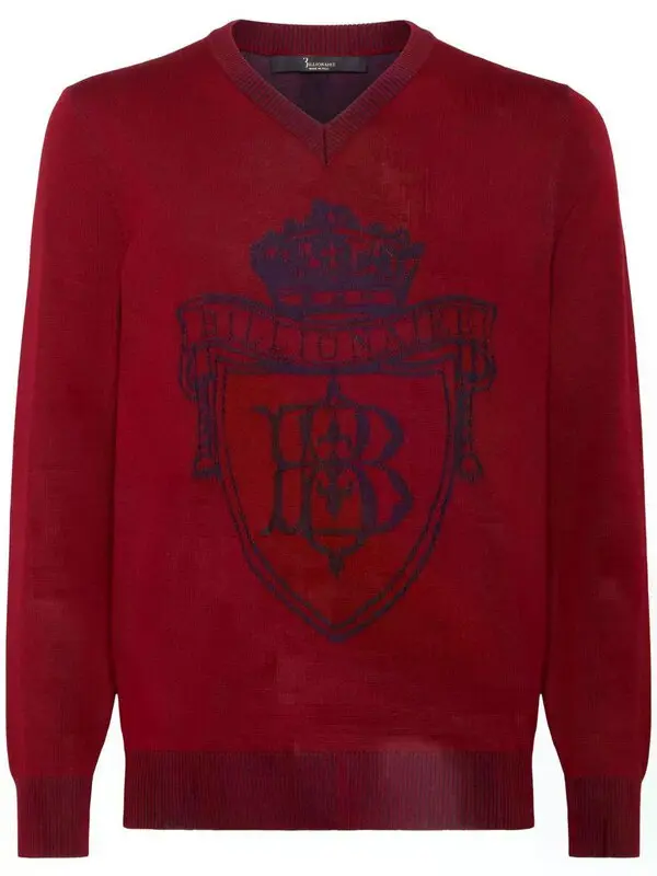 BILLIONAIRE Wool Pullover - Red