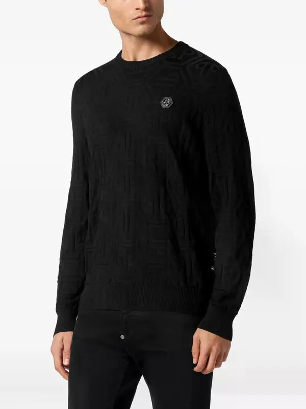Philipp Plein Logo-patch Sweatshirt