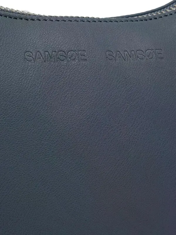 SAMSOE SAMSOE Mini Safreja Half-moon Shoulder Bag - Blue