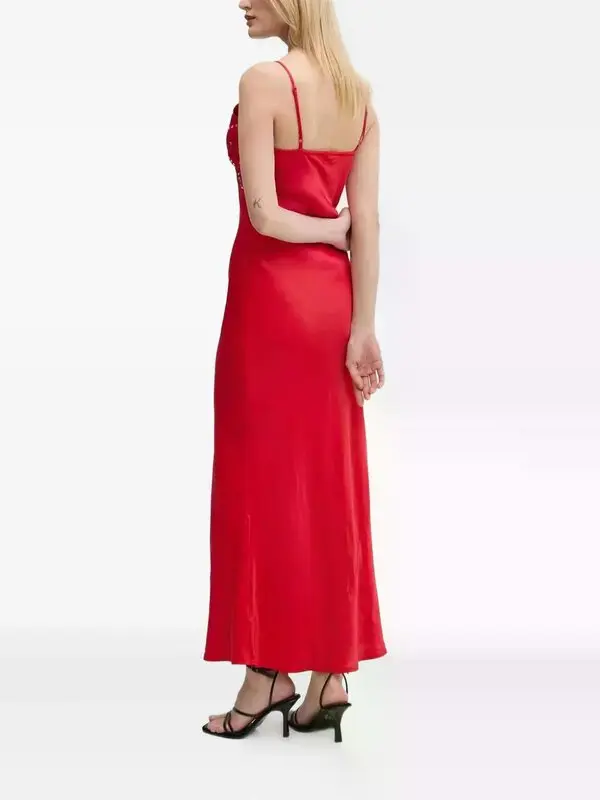 NEVER FULLY DRESSED Embellished Maxi Dress