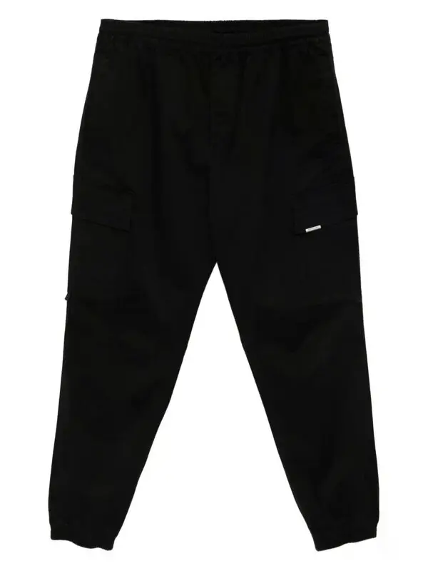 REPRESENT Cuffed Cargo Pants - Black