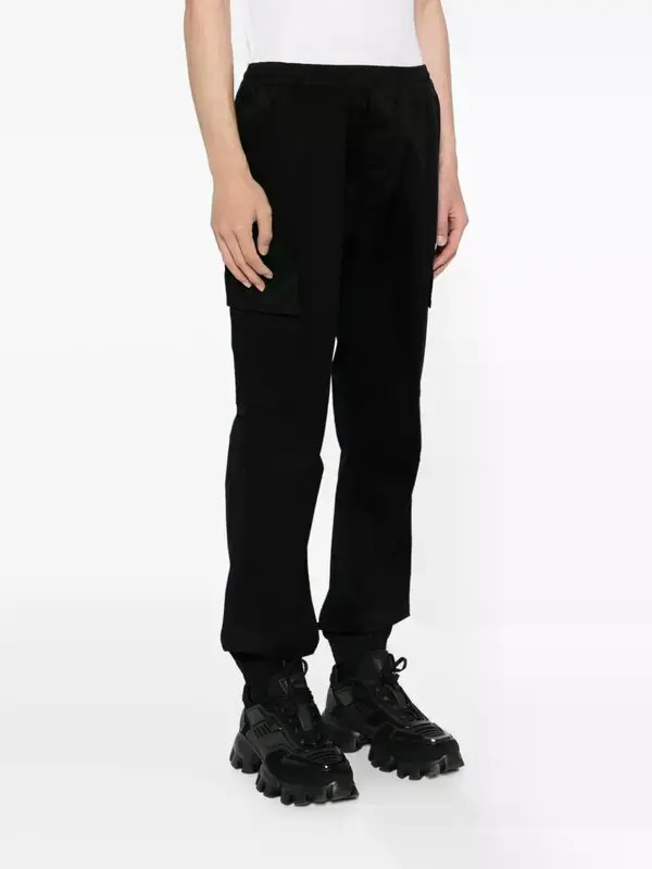 REPRESENT Cuffed Cargo Pants - Black