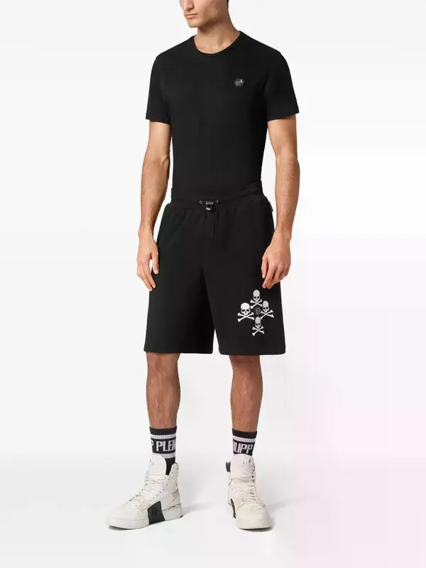 Philipp Plein Skull-print Knee-length Shorts