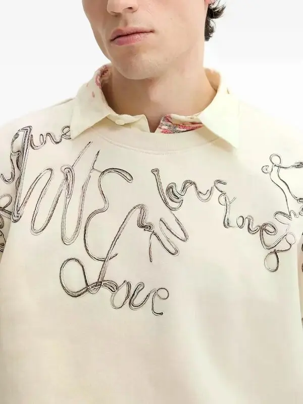Desigual Embroidered Crew-neck Sweatshirt