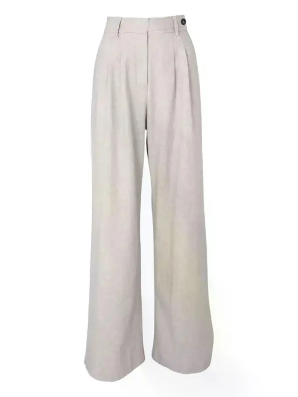 ALOHAS Pleated Palazzo Trousers