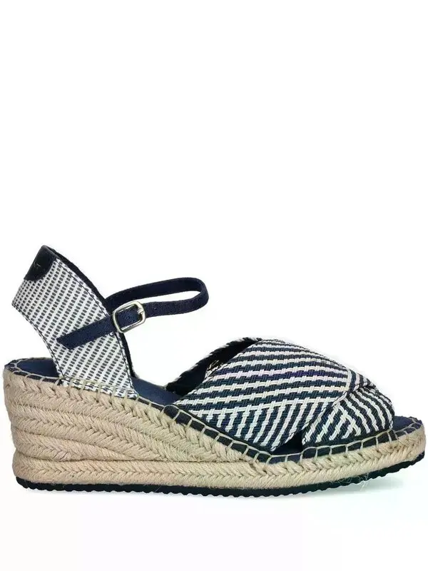 Gant 60mm Striped Wedge Pumps