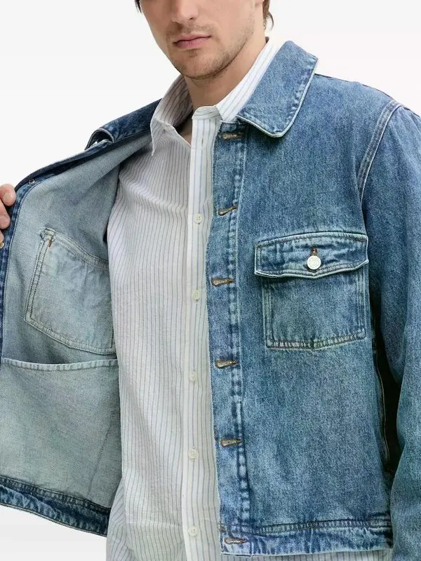 WON HUNDRED Flap-pocket Denim Jacket