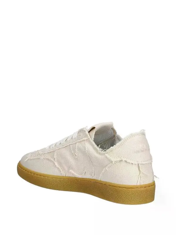 MSGM Frayed-detail Sneakers