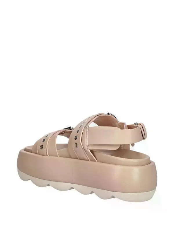Agl Gwendoline Buckled Platform Sandals