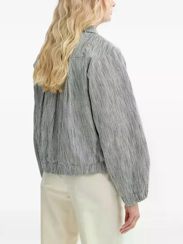SESSUN Striped Oversized Jacket