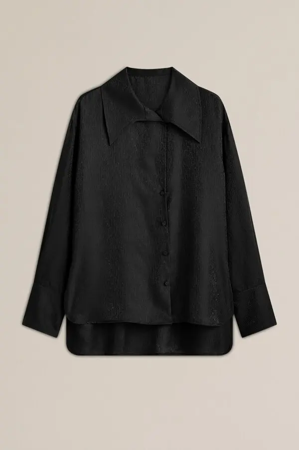 Scanlan Theodore Silk Jacquard Shirt