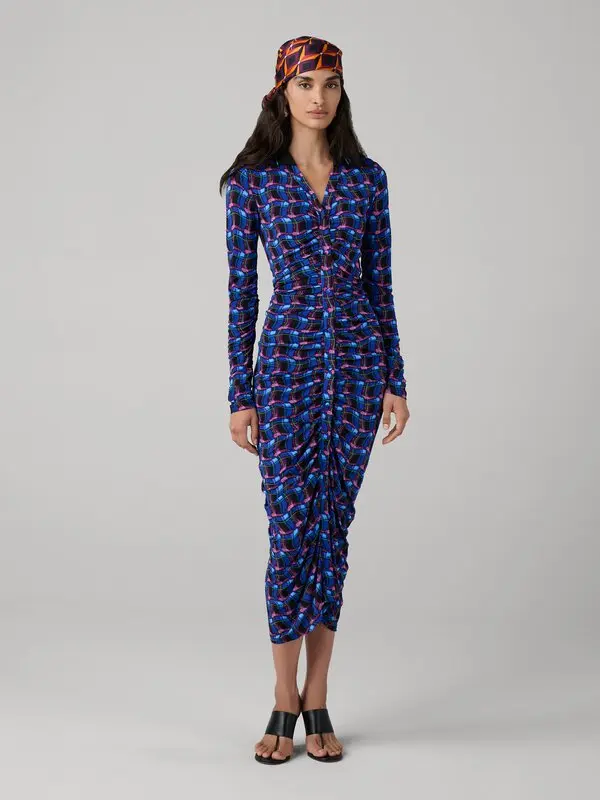 Diane Von Furstenberg Sheska Midi Dress