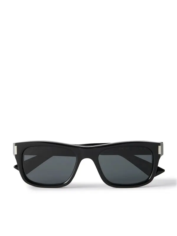 Saint Laurent Square-frame Sunglasses - Black