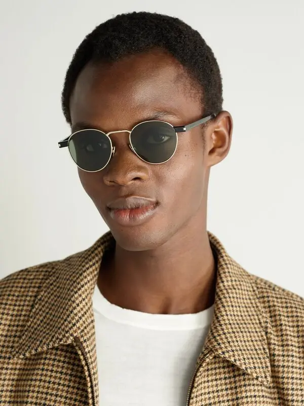 Saint Laurent Round Frame Sunglasses
