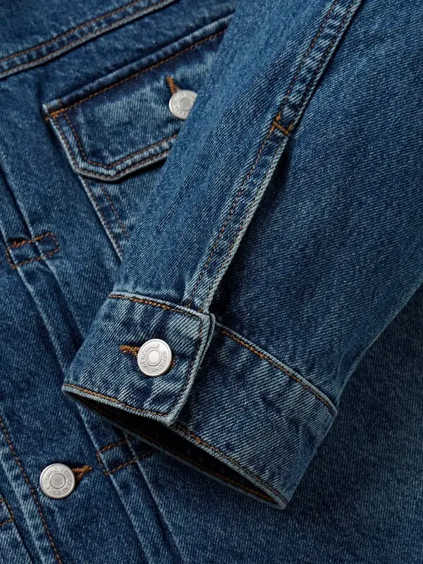 Officine Générale Loick Denim Trucker Jacket