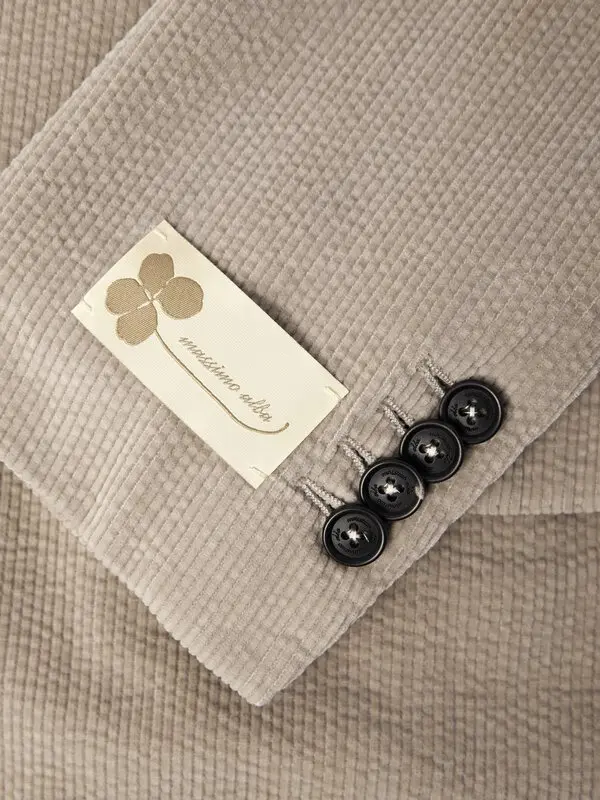 Massimo Alba Sloop Cotton-corduroy Suit
