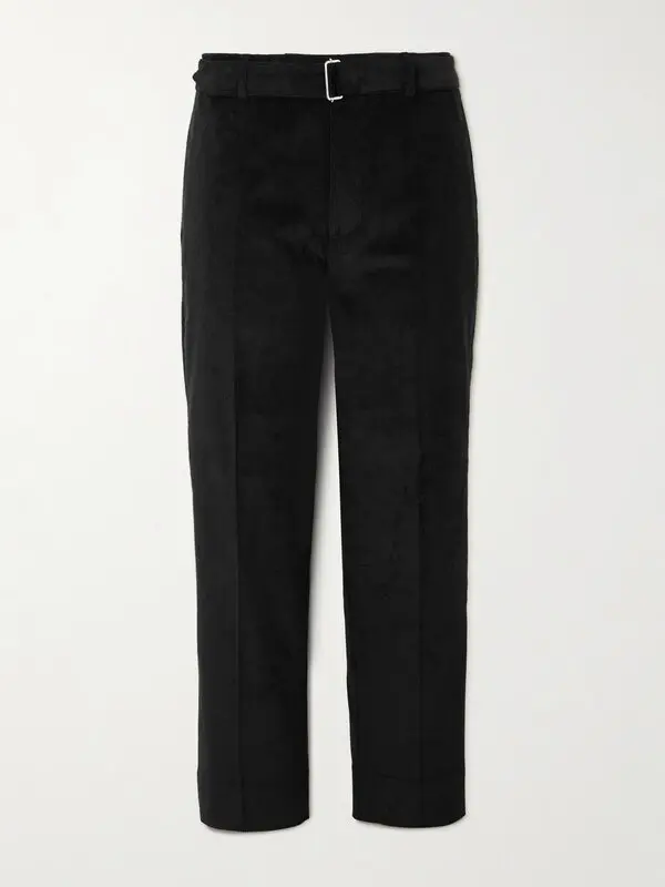 Officine Générale Hoche Belted Corduroy Trousers