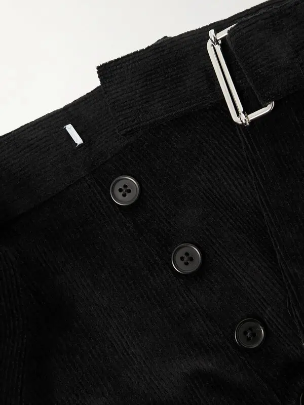 Officine Générale Hoche Belted Corduroy Trousers