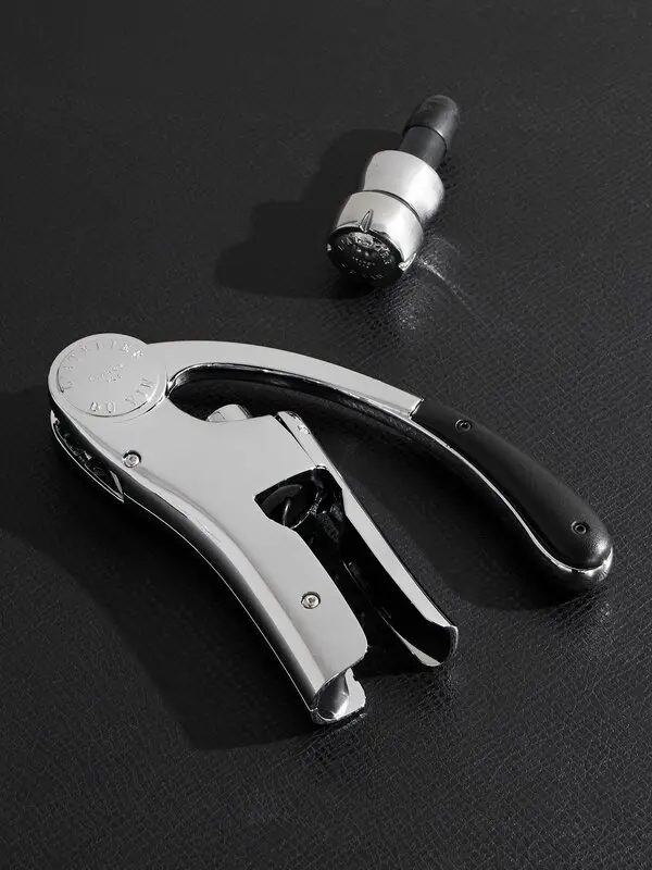 L'ATELIER DU VIN Corkscrew And Champagne Stopper Set
