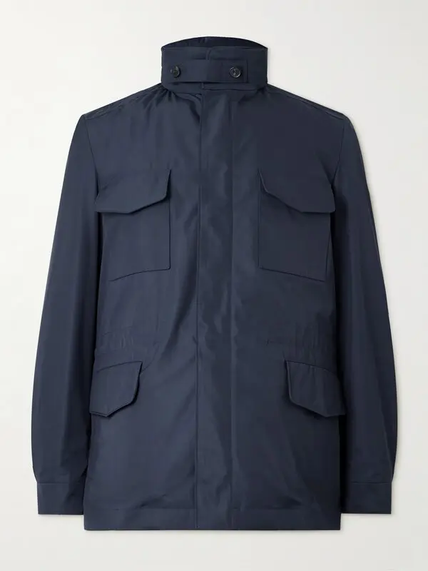 Loro Piana Traveller Shell Jacket - Blue