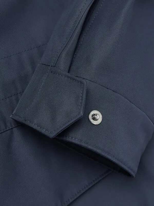 Loro Piana Traveller Shell Jacket - Blue