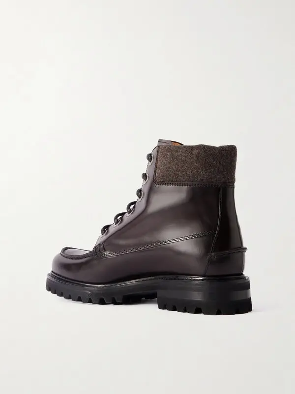 Church's Padstow Glossed-leather Boots