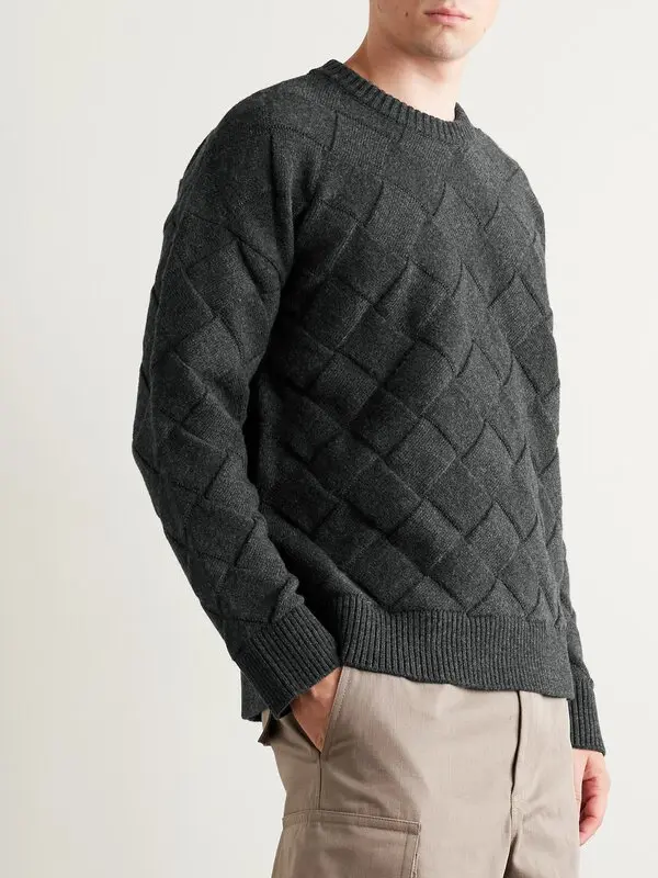 Bottega Veneta Wool-blend Crewneck Sweater