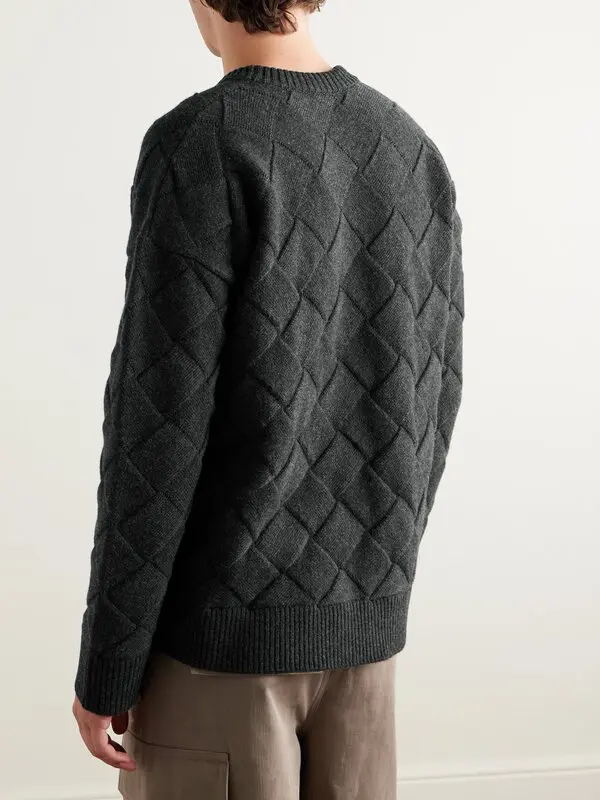 Bottega Veneta Wool-blend Crewneck Sweater