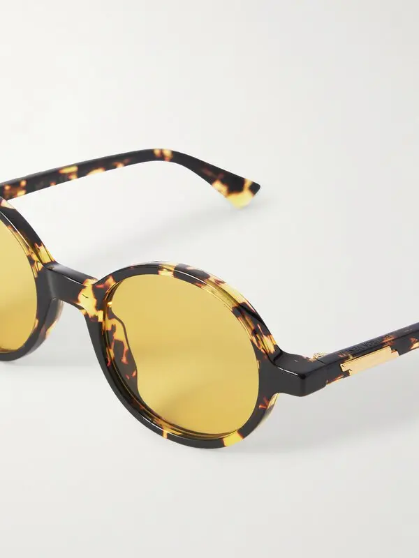 Bottega Veneta Round-frame Sunglasses