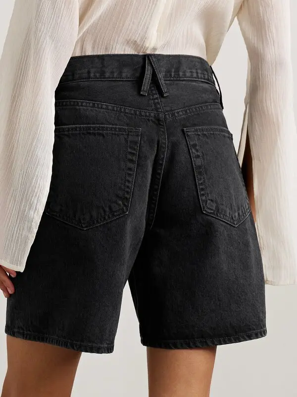 SLVRLAKE Relaxed Denim Shorts