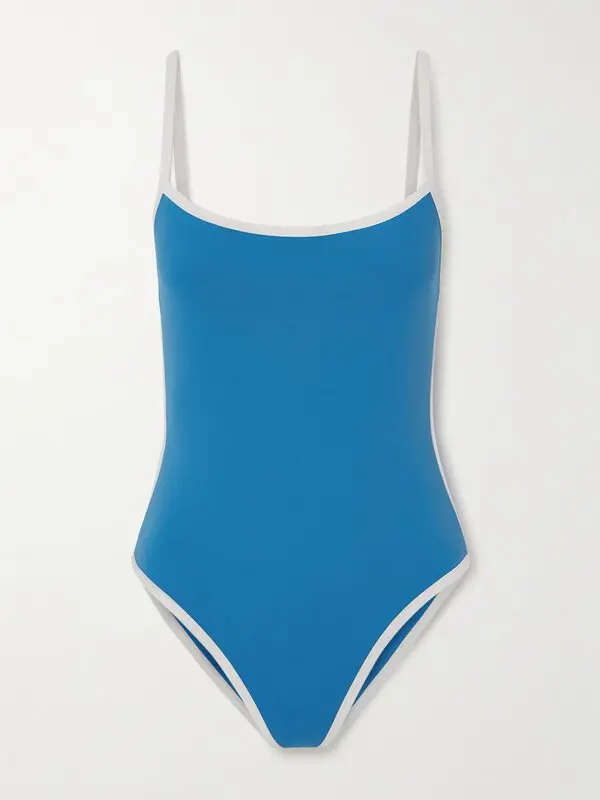 Marysia Ligne Two-tone Swimsuit - Blue