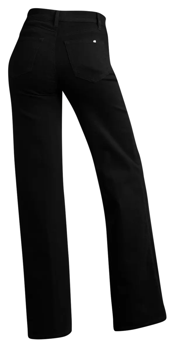FRAME Slim Palazzo Long High-rise Wide-leg Jeans