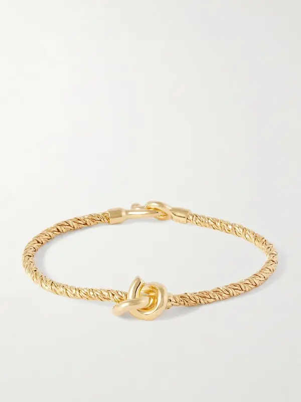 Bottega Veneta Plated Bracelet - Gold