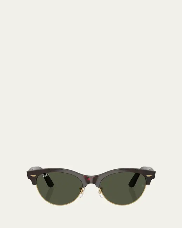 Ray-ban Round Plastic Sunglasses - Green