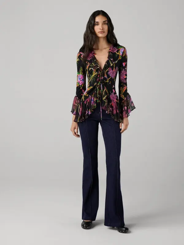 Diane Von Furstenberg Charlise Blouse