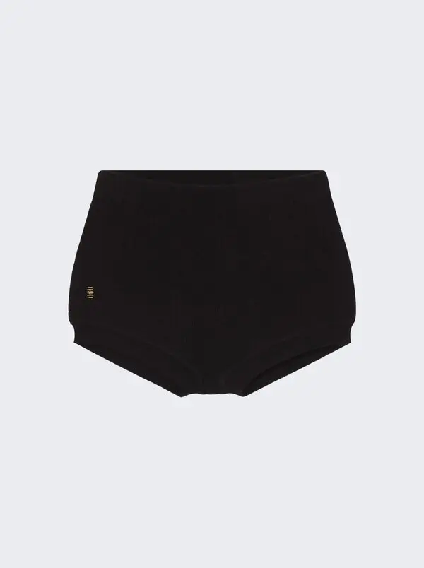 Eterne Rib Stitch Bloomer - Black