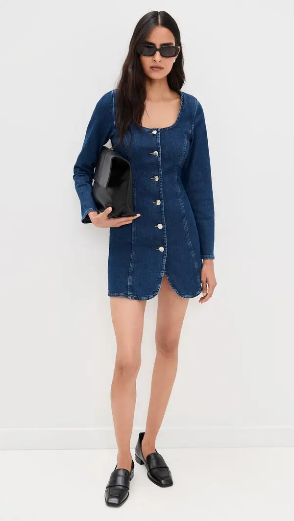 black mini dress with split Split Sleeve Mini Dress – Odd Muse