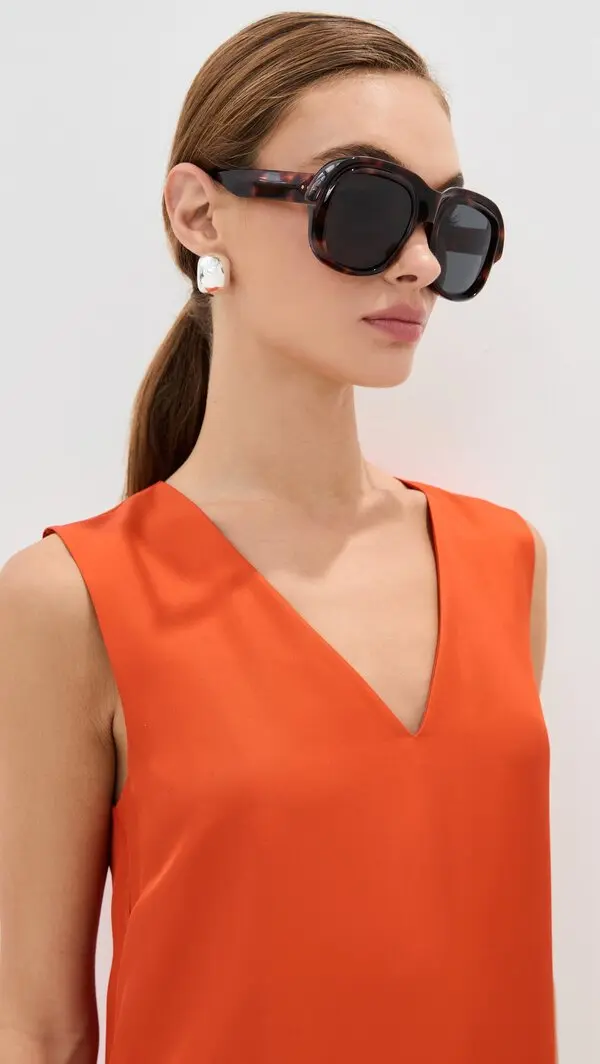 Dries Van Noten Round Sunglasses