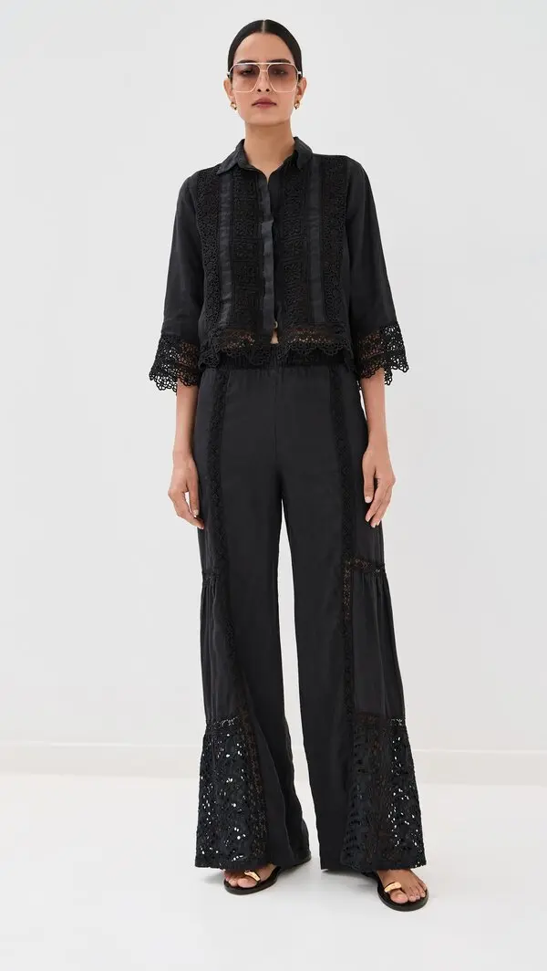 Temptation Positano Cervaro Wide Leg Pants