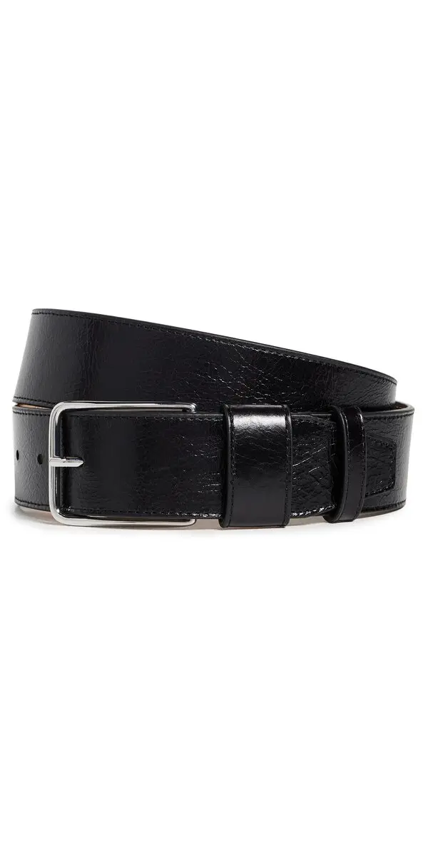 B-low The Belt Enzo Rugous Belt - Black/silver